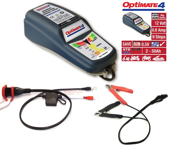 OptiMate4 / Optimate 4 Dual Programm Batterieladegerät | Kettenmax