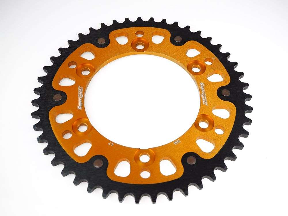 Kettenrad Stealth 42 46 47 48 Zähne - (525) gold Honda Transalp / Africa Twin XRV / Yamaha FZ8 ...